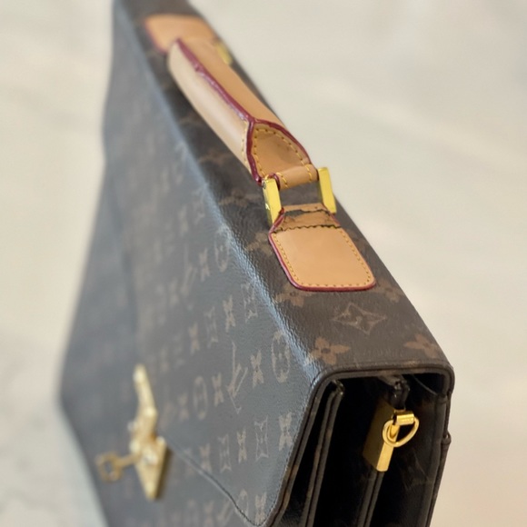 Louis Vuitton | Bags | Vintage Louis Vuitton Monogram Briefcase | Poshmark
